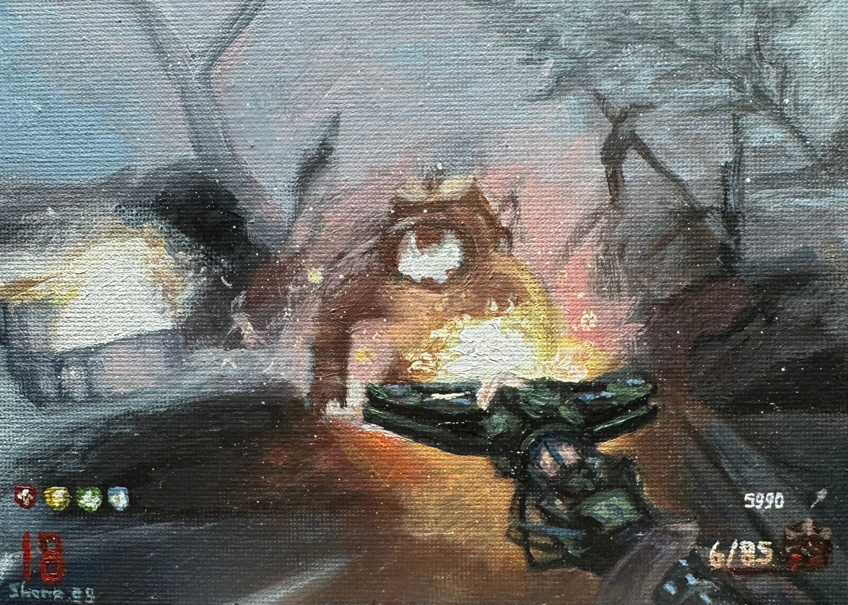 Fire staff on Origins (BO2) - Original Painting – Shone.gg