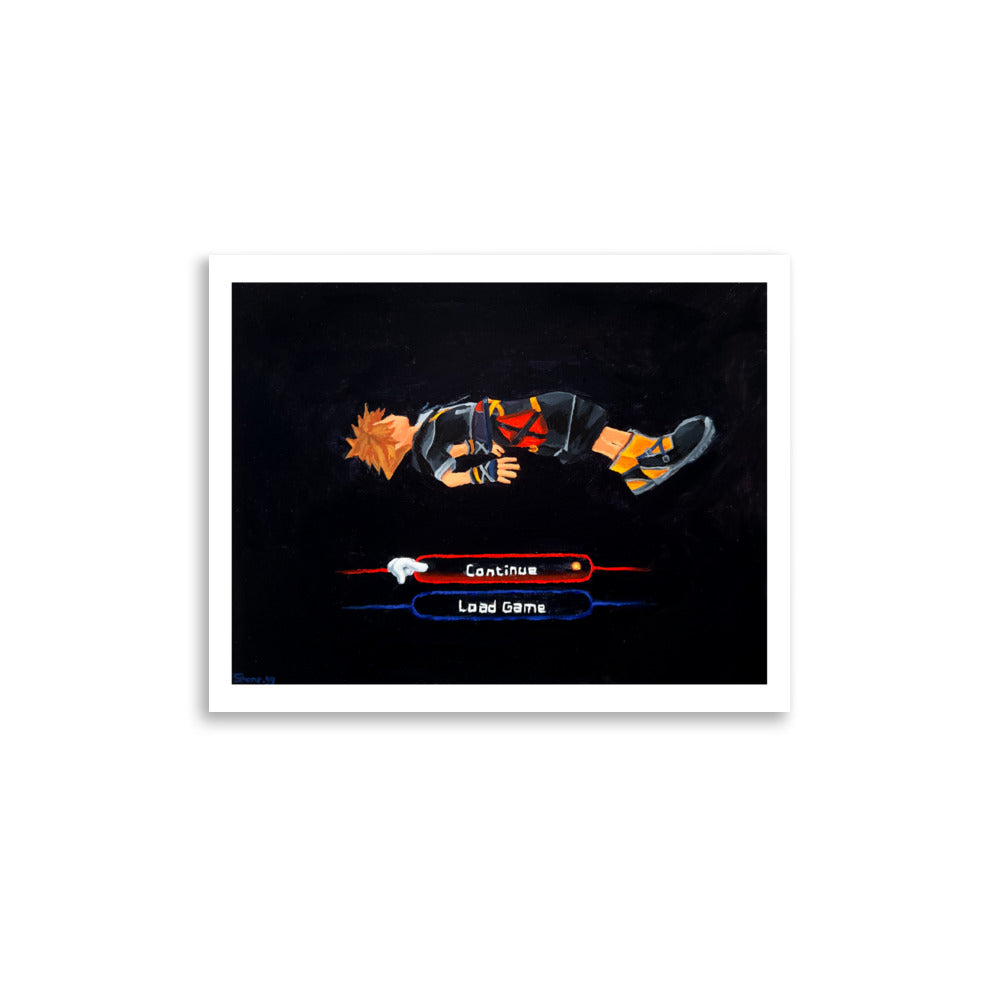 Game Over (KH2) - Poster Print – Shone.gg