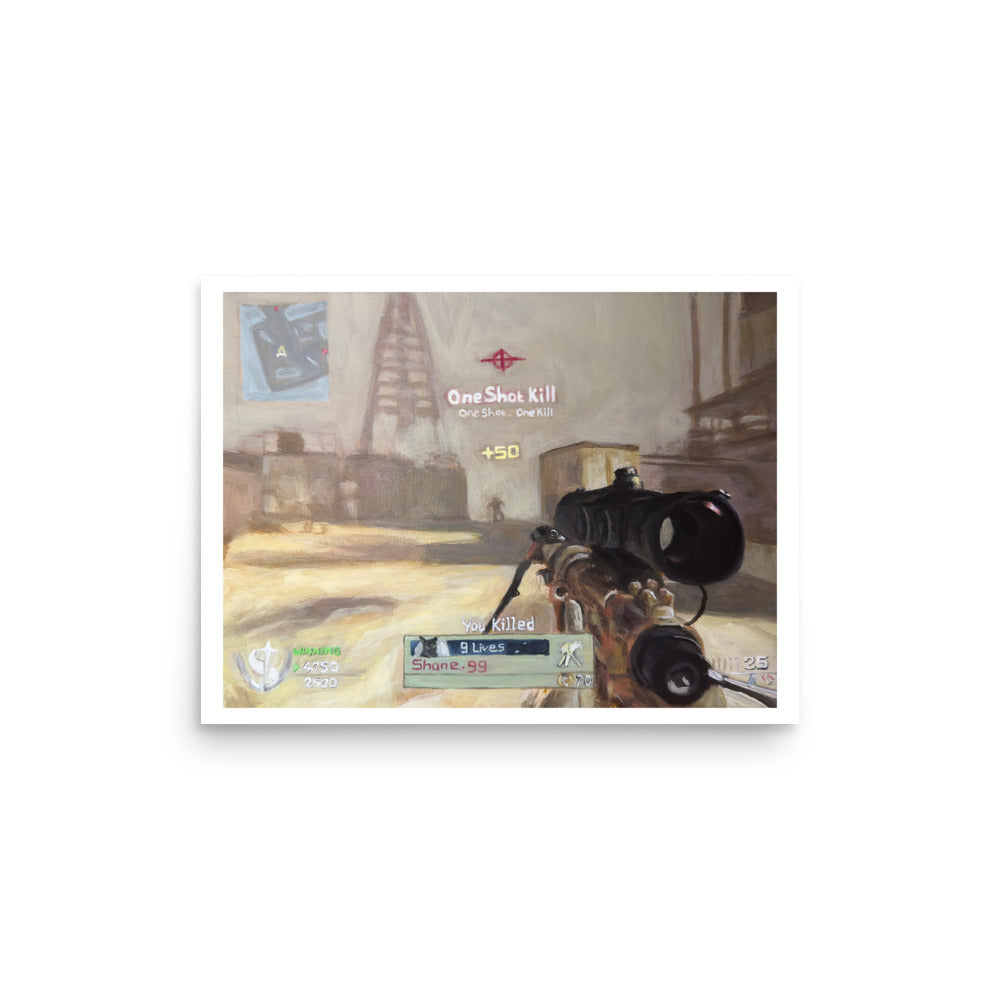 Intervention FFA on Rust (MW2) - Poster Print – Shone.gg