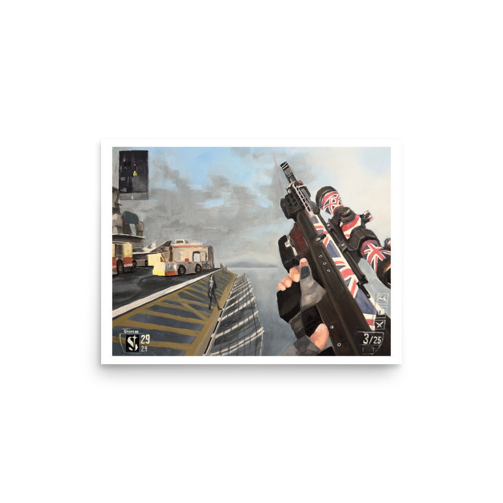 DSR Trickshot on Carrier (BO2) - Poster Print – Shone.gg