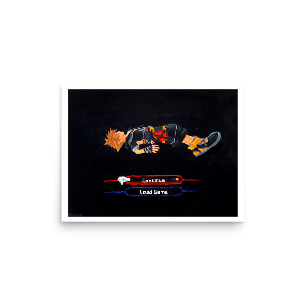 Game Over (KH2) - Poster Print – Shone.gg