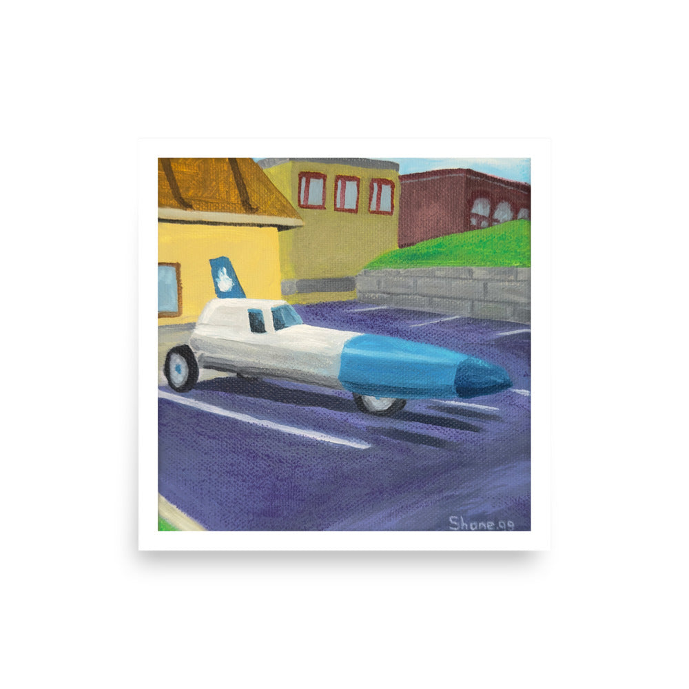 Rocket Car (The Simpsons: Hit & Run) - Poster Print – Shone.gg