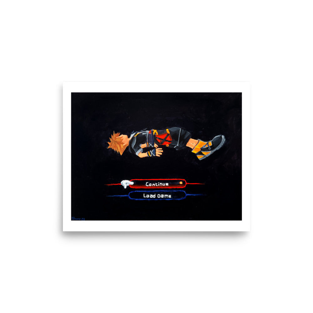Game Over (KH2) - Poster Print – Shone.gg